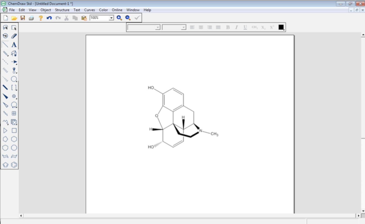 Tutorial: Converting a 2D Sketch of a Molecule to 3D | Tennessee Tech ...