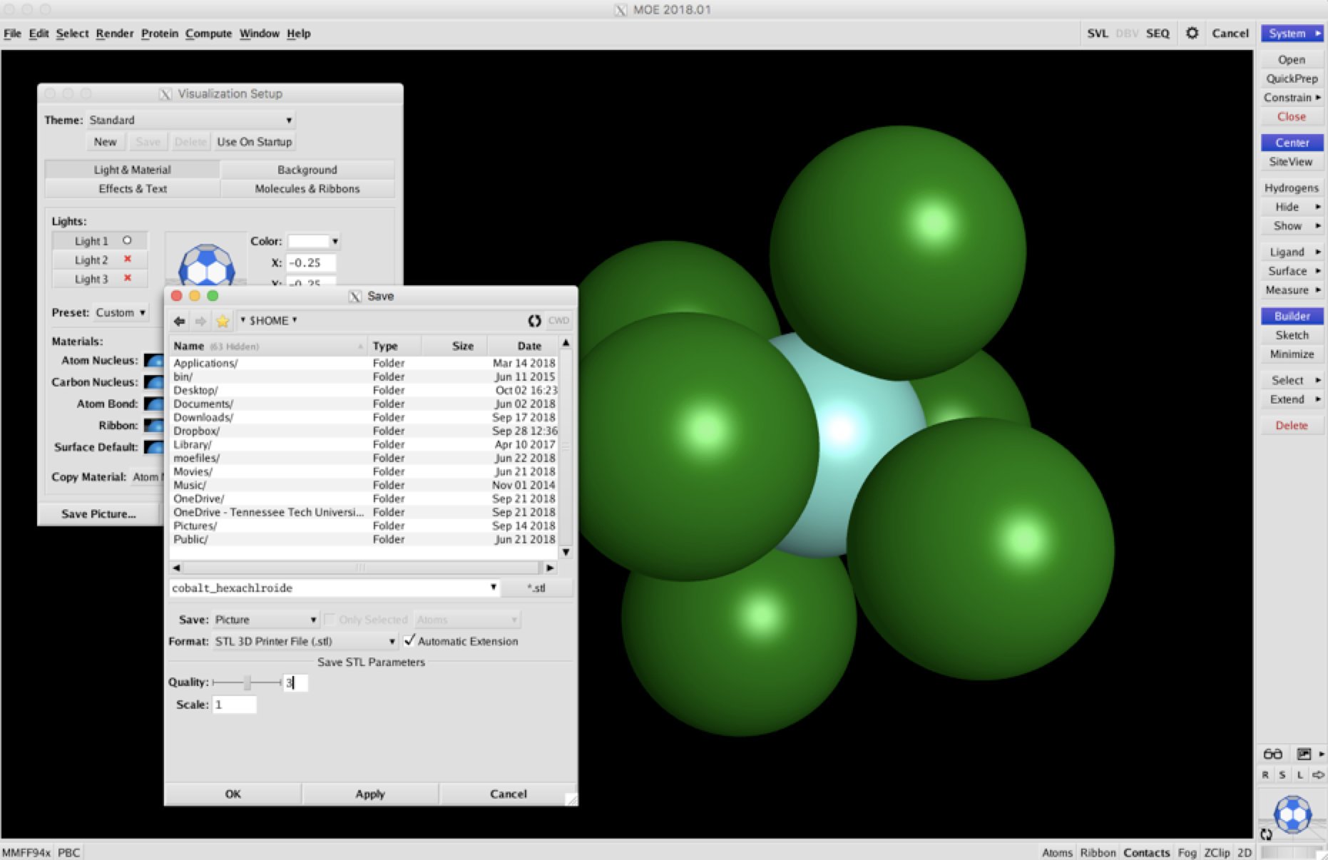 Tutorial: Converting a 2D Sketch of a Molecule to 3D | Tennessee Tech ...